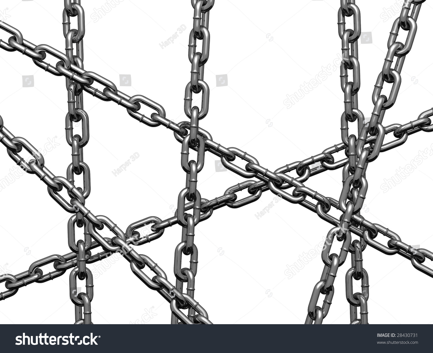 Heavy chains crossing chaotic. There is a clipping path_站酷海洛_正版图片_视频_字体 ...