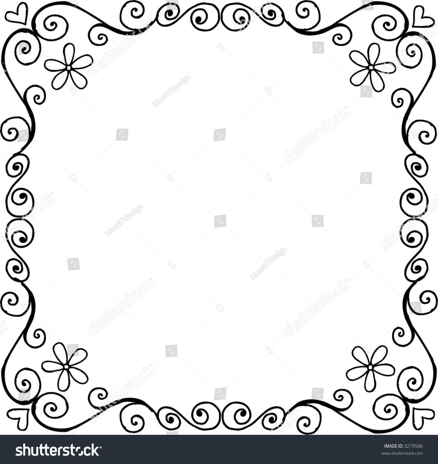 Vector Vine Border_站酷海洛_正版图片_视频_字体_音乐素材交易平台_站酷旗下品牌