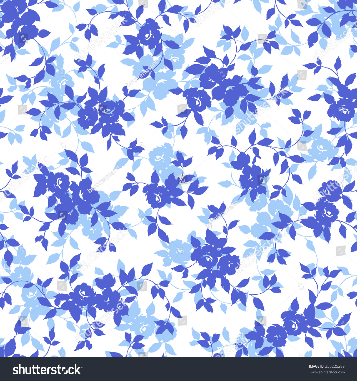 Flower illustration pattern_站酷海洛_正版图片_视频_字体_音乐素材交易平台_站酷旗下品牌