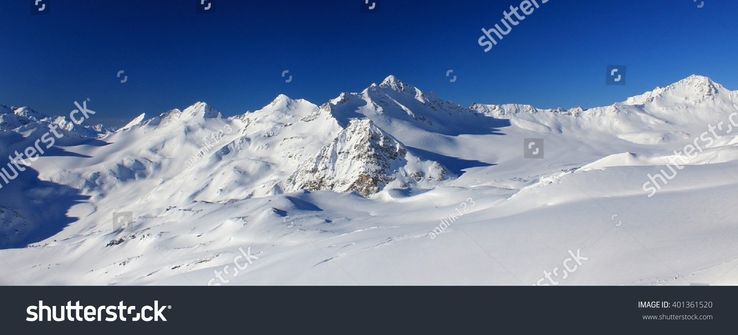 snowy mountains peaks on the blue skies background_站酷海洛_正版图片_视频_字体_音乐素材 ...