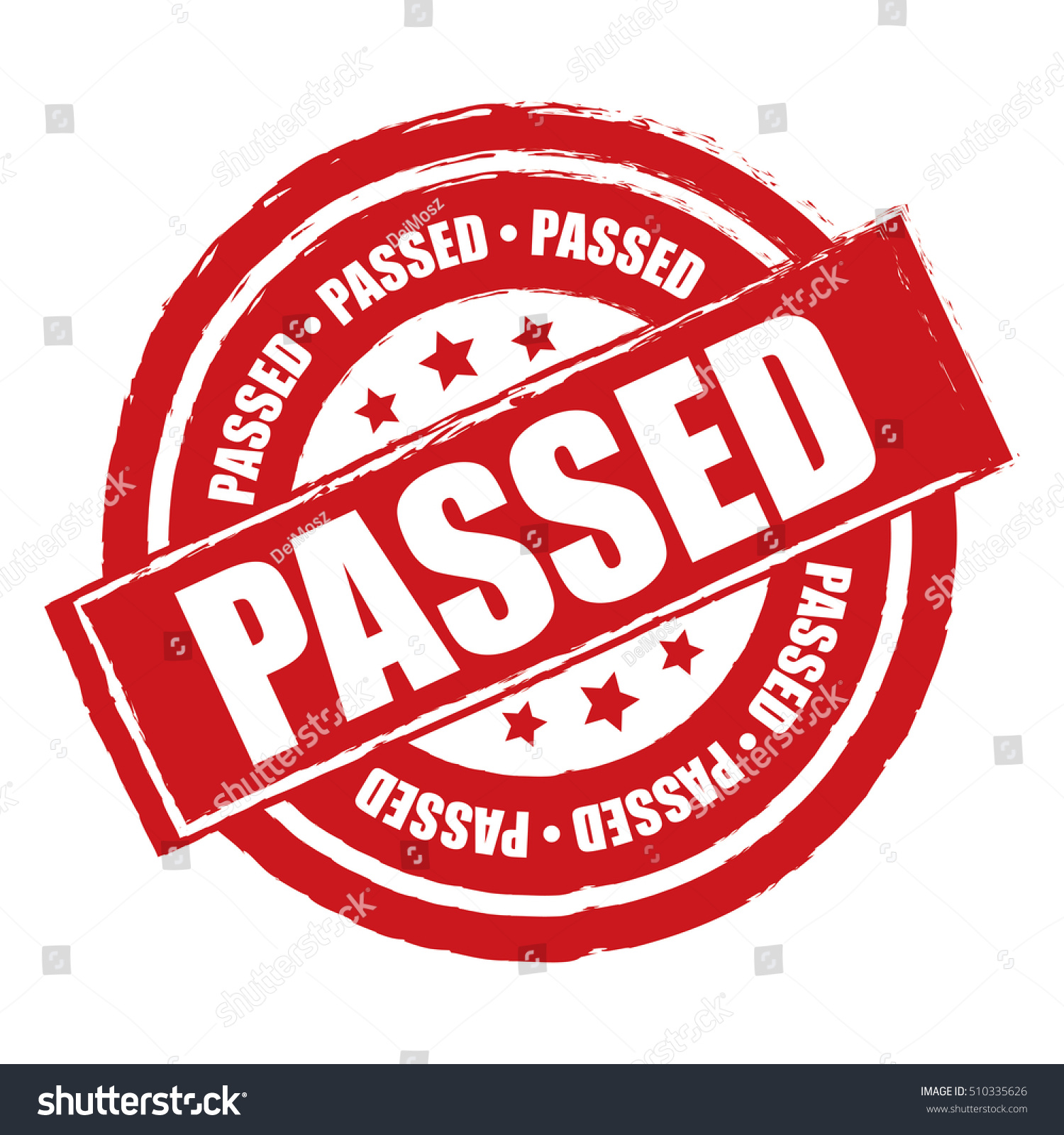 Red Passed Label Sticker or Icon Isolated on White Background_站酷海洛_正版图片 ...