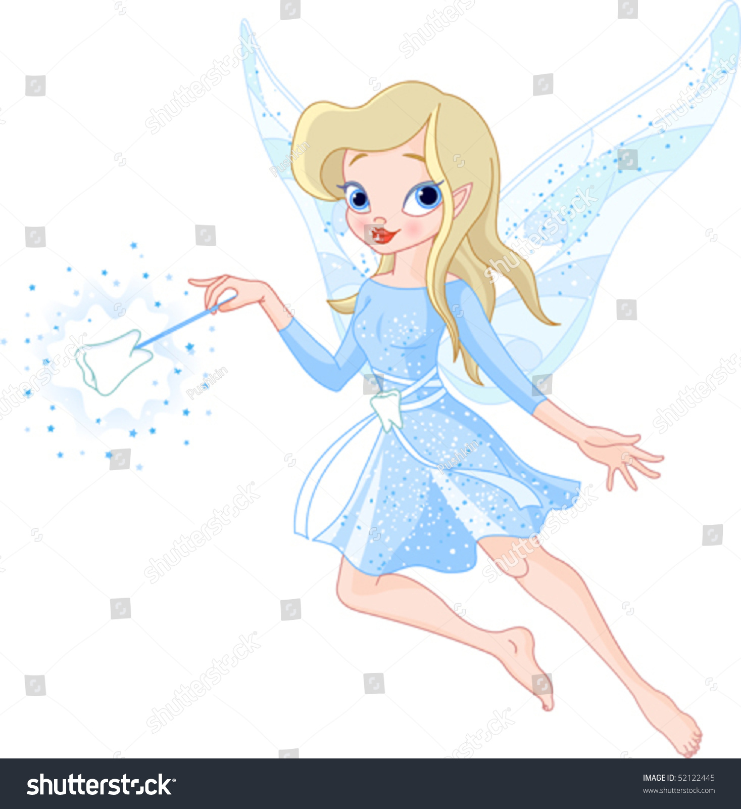 A tooth fairy with a magic wand_站酷海洛_正版图片_视频_字体_音乐素材交易平台_站酷旗下品牌