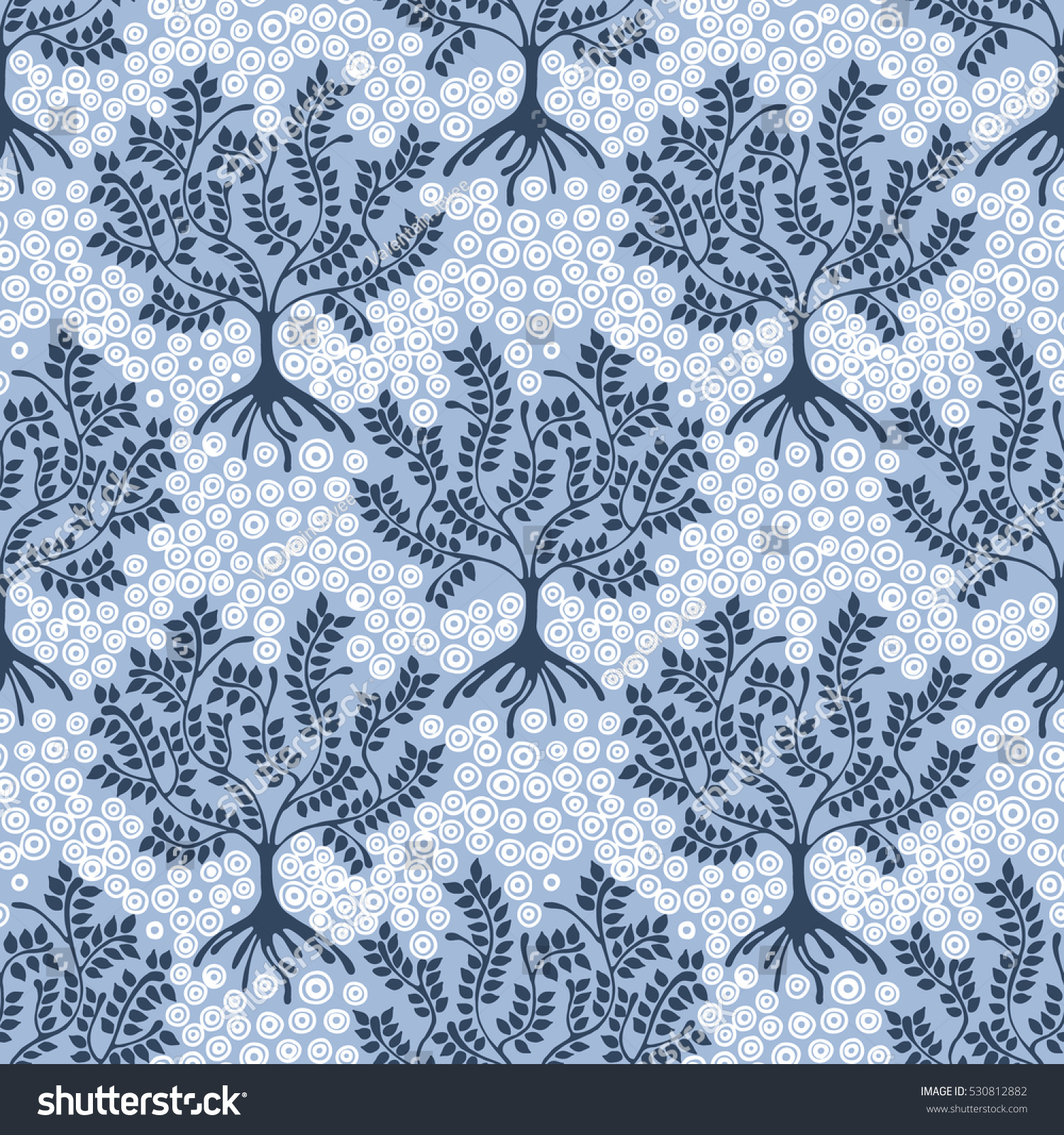 Seamless pattern vector hand drawn repeating illustration decorative ...