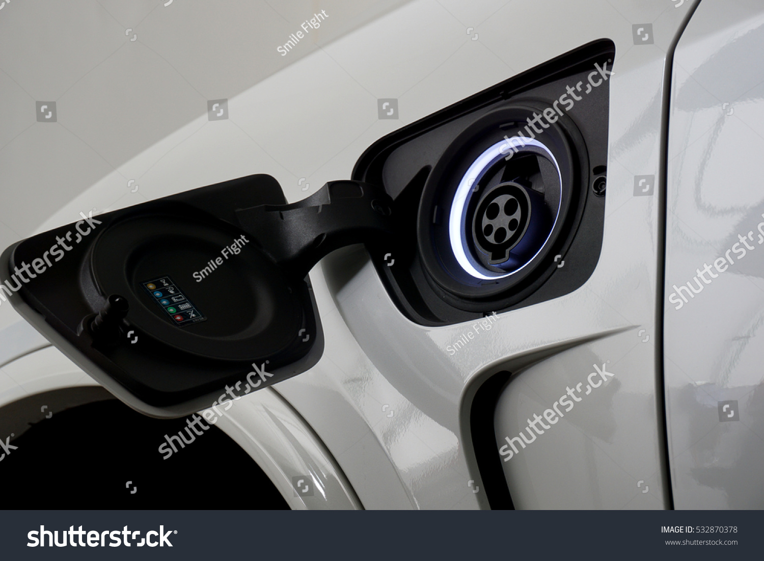 Electric car fuel socket._站酷海洛_正版图片_视频_字体_音乐素材交易平台_站酷旗下品牌