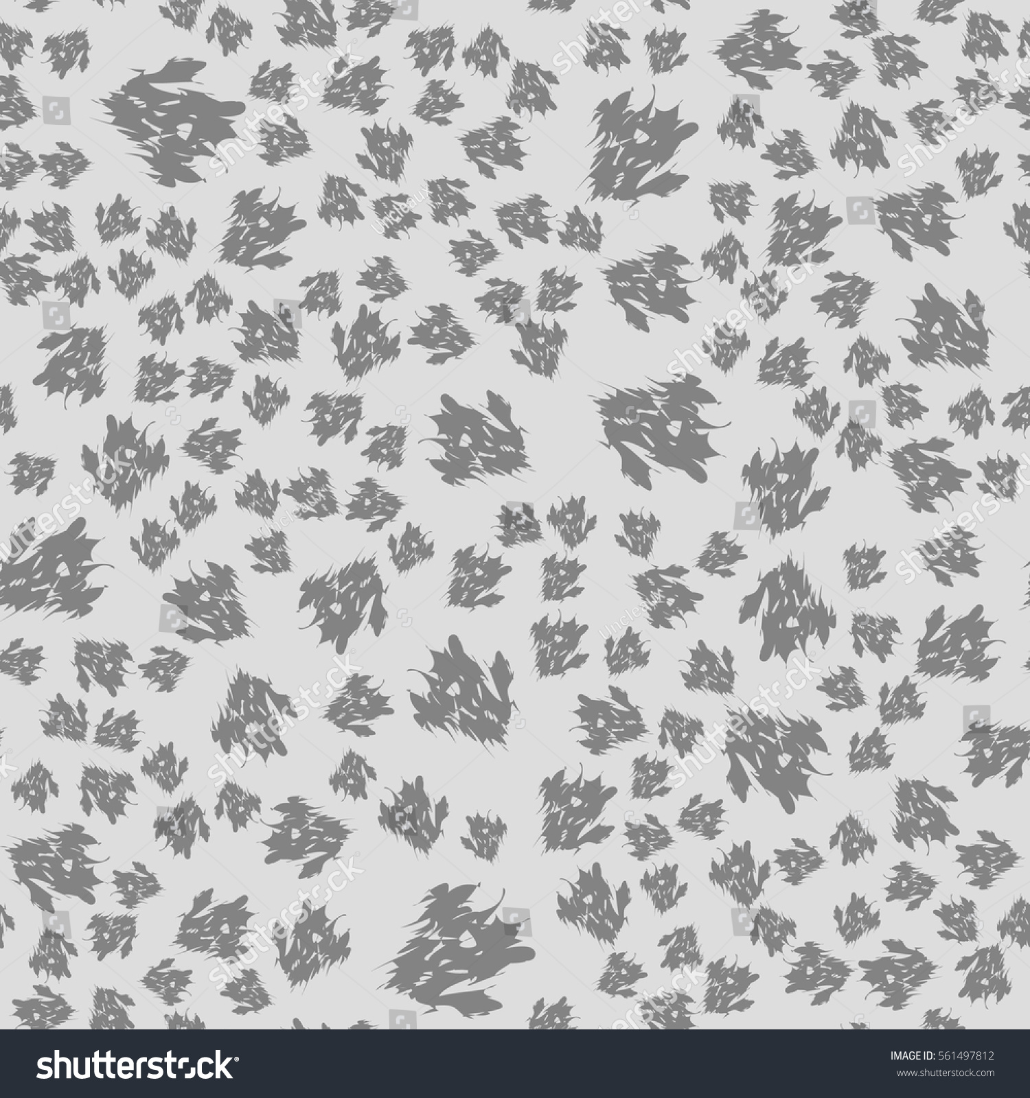 Seamless abstract pattern of psychedelic elements. Vector illustration ...