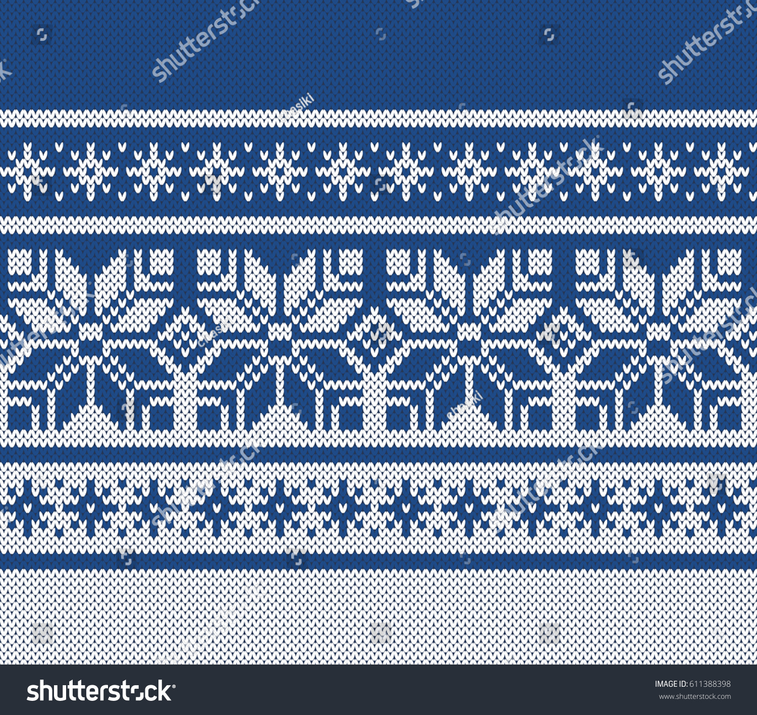 Winter Sweater Design. Seamless Knitting Pattern_站酷海洛_正版图片_视频_字体_音乐素材交易 ...