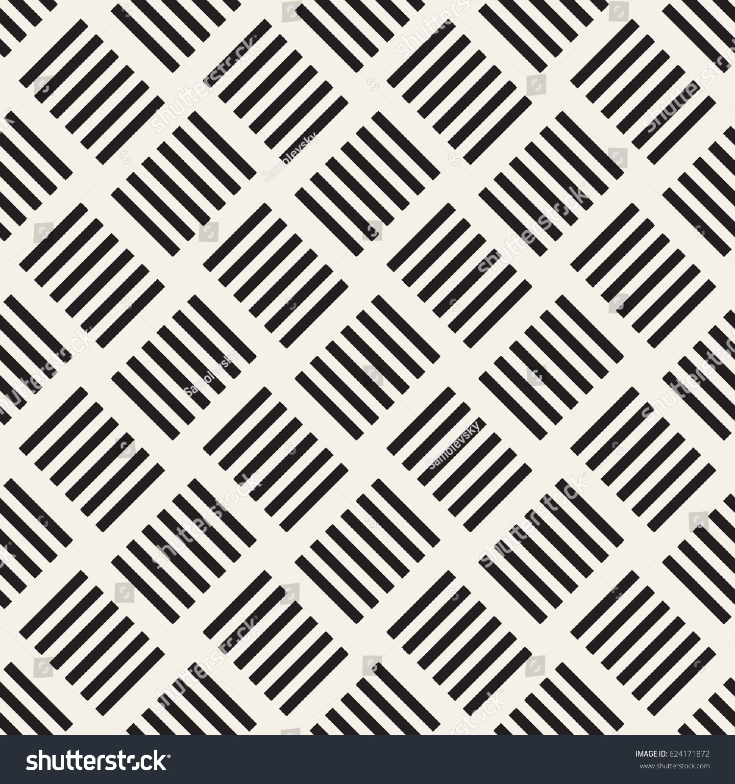 Vector seamless pattern. Modern stylish texture. Repeating abstract background. Geometric ...