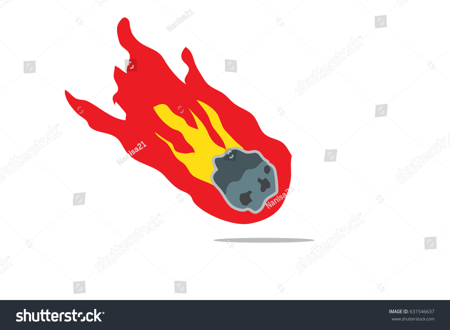 Meteorite flat design_站酷海洛_正版图片_视频_字体_音乐素材交易平台_站酷旗下品牌