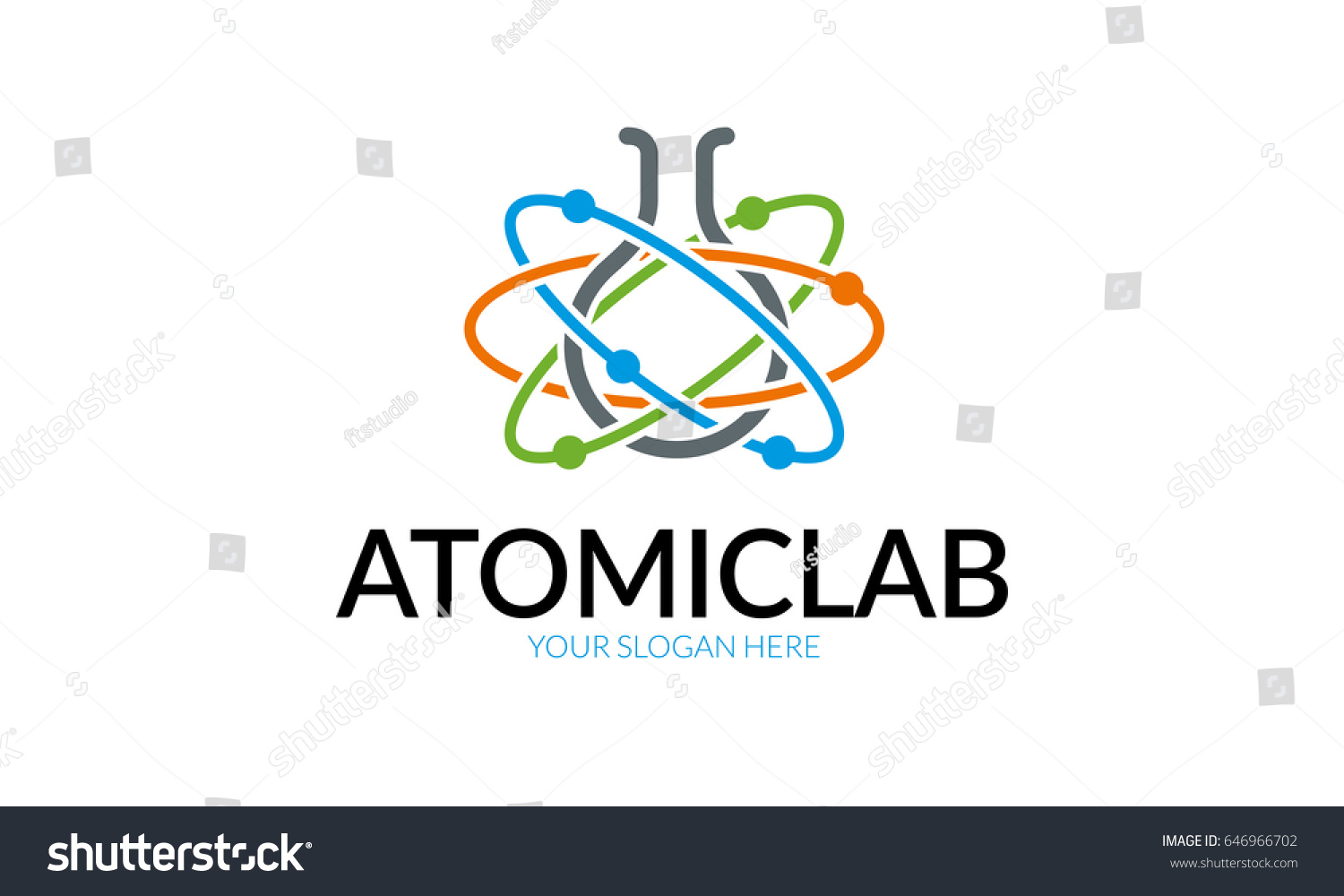 Atomic Lab Logo_站酷海洛_正版图片_视频_字体_音乐素材交易平台_站酷旗下品牌