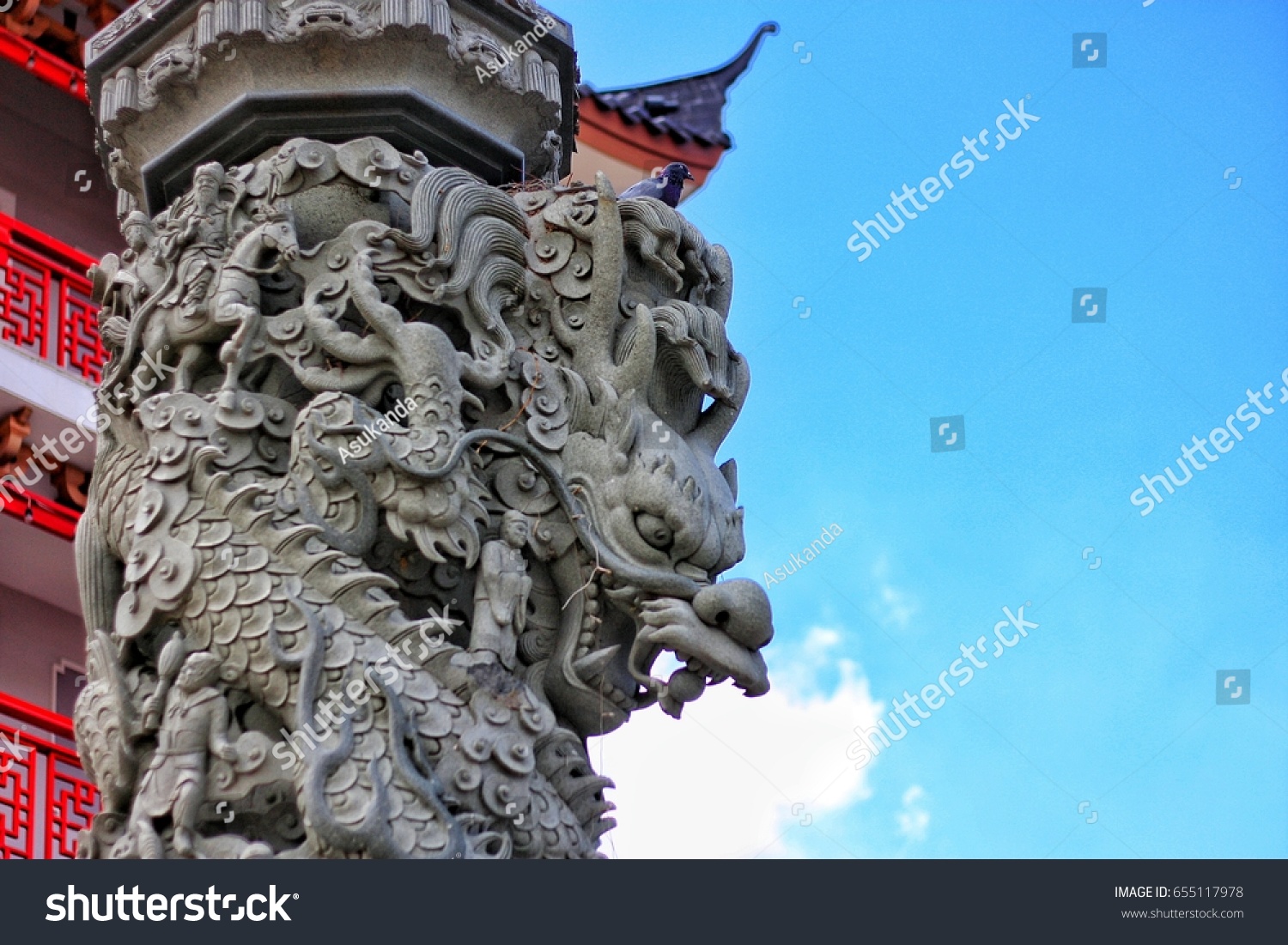 Chinese dragon sculpture_站酷海洛_正版图片_视频_字体_音乐素材交易平台_站酷旗下品牌