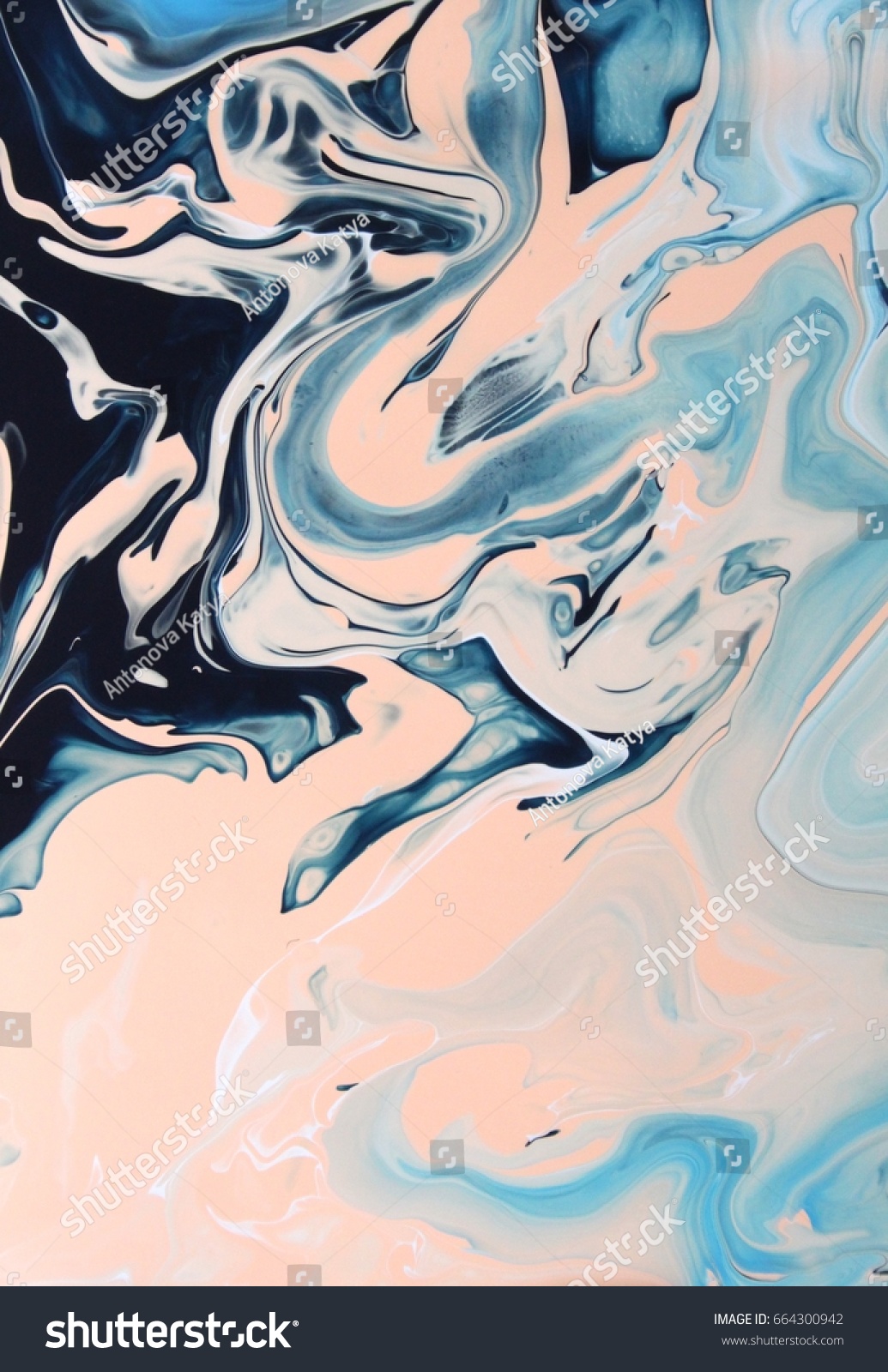 Blue pink pastel marble color mix art painting._站酷海洛_正版图片_视频_字体_音乐素材交易 ...