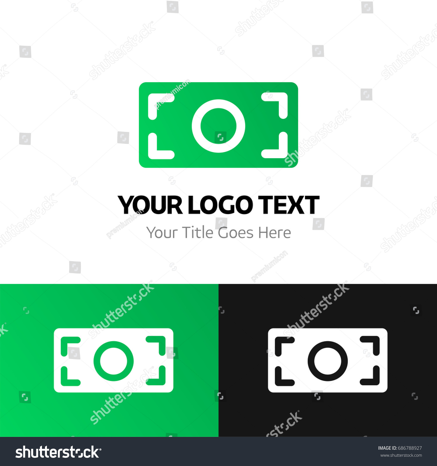 Money logo template. Logo branding for your new corporate company. File ...