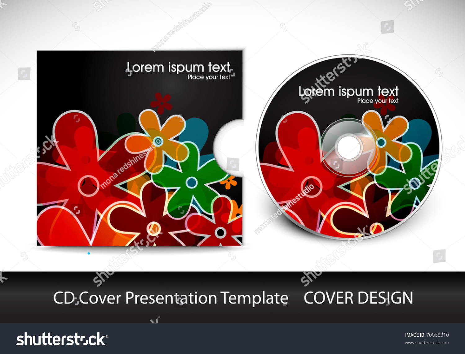 cd cover presentation design template editable vector illustration_站酷海洛_正版图片_视频_字体_音乐素材交易平台_站酷旗下品牌