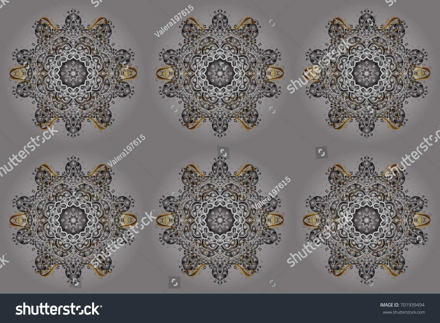 Raster christmas abstract colorful background with falling snowflake ...