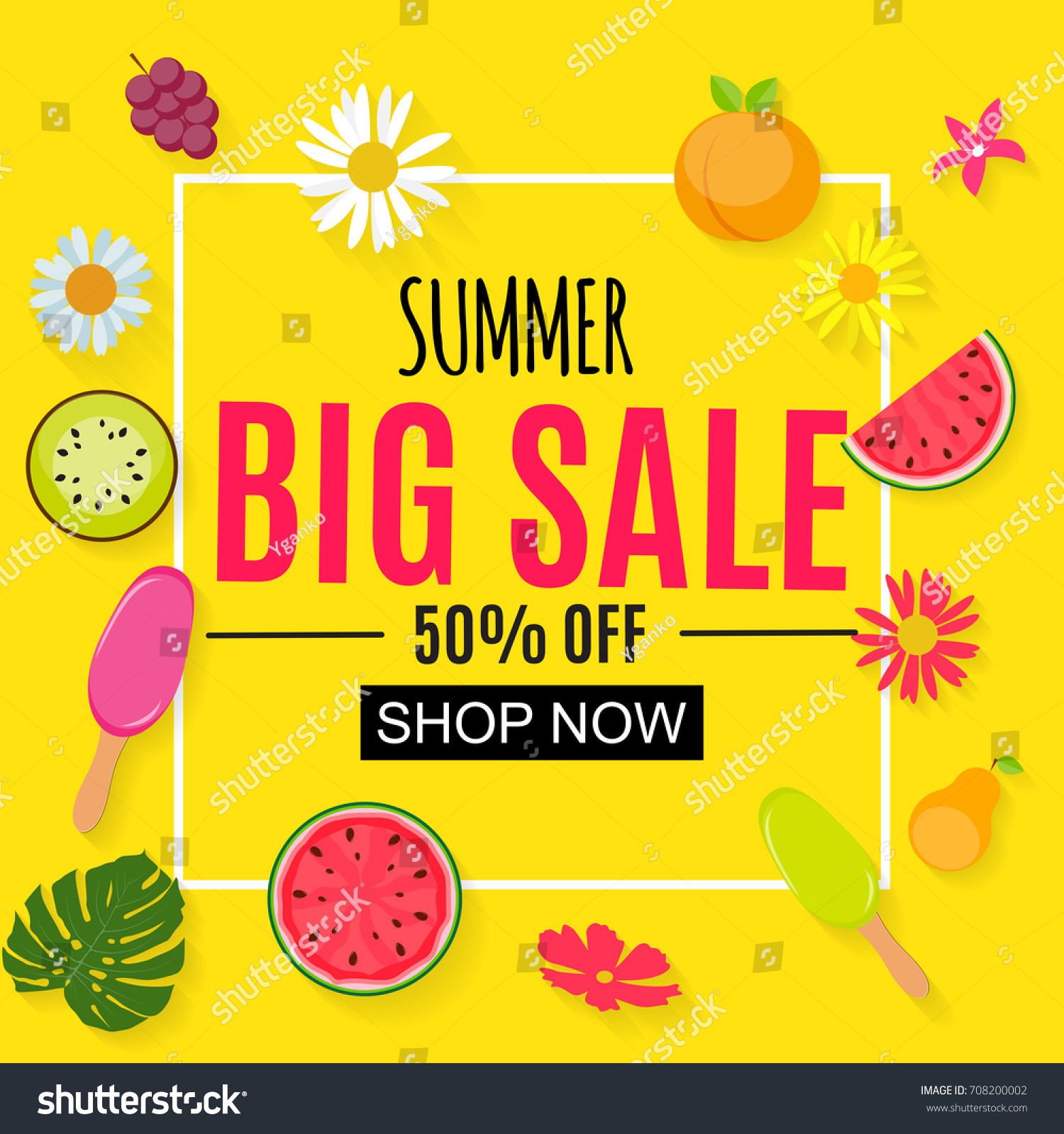 Summer Sale Abstract Banner Background Illustration _站酷海洛_正版图片_视频_字体_音乐 ...