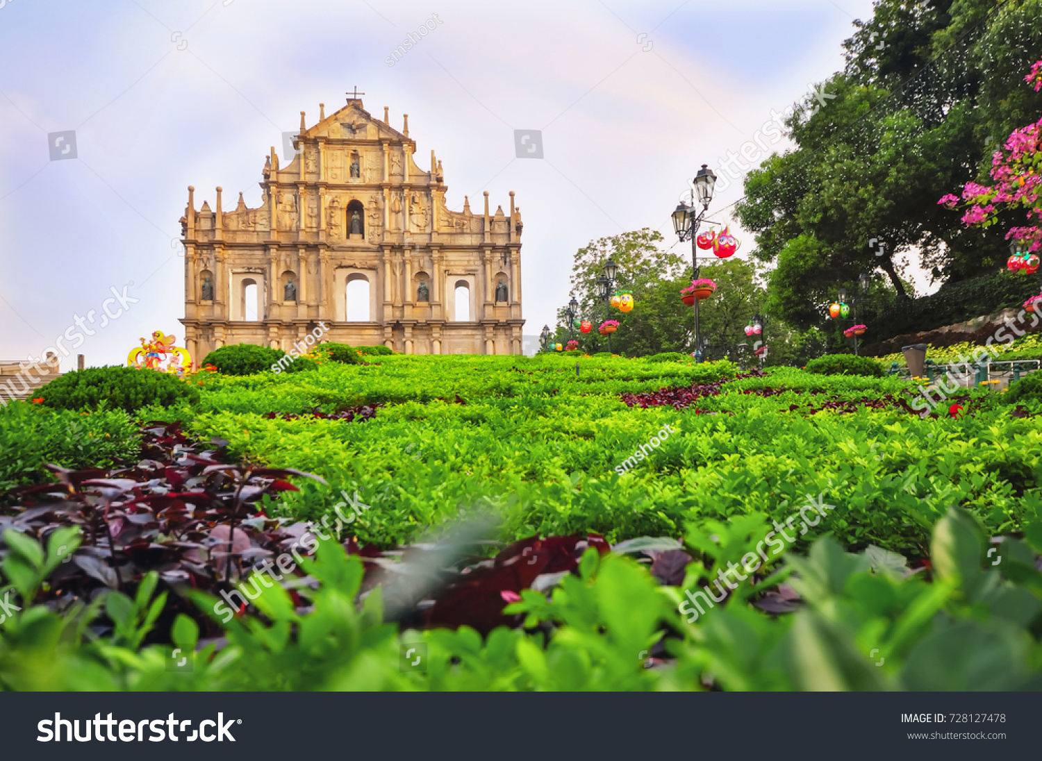 Ruins of St. Paul's Church in Macau selective focus idea_站酷海洛_正版图片_视频 ...