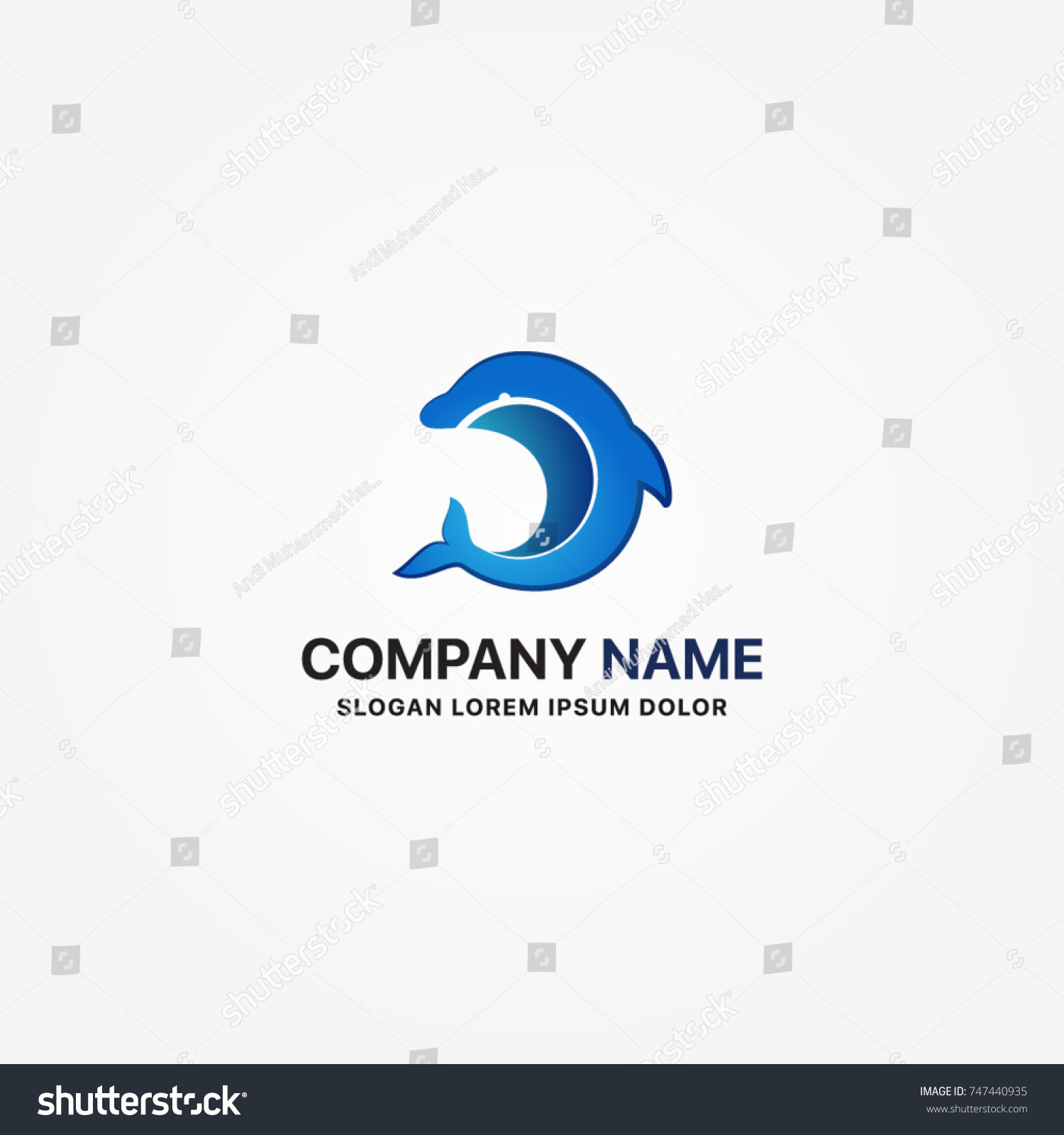 modern logo dolphin vector graphic design _站酷海洛_正版图片_视频_字体_音乐素材交易平台_站酷旗下品牌