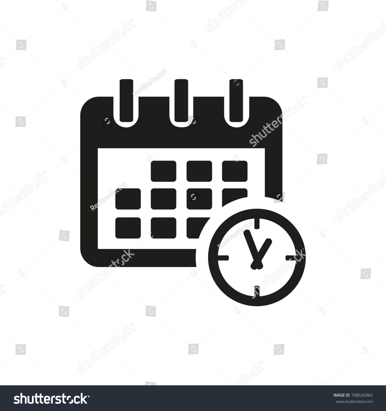 Schedule Vector Icon_站酷海洛_正版图片_视频_字体_音乐素材交易平台_站酷旗下品牌