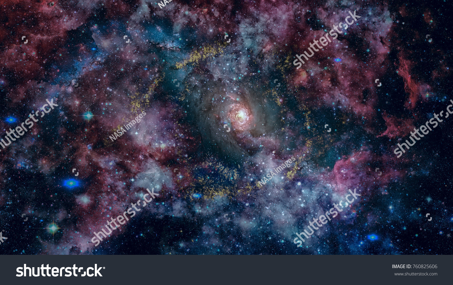 Dreamscape galaxy. Elements of this image furnished by NASA._站酷海洛_正版图片 ...