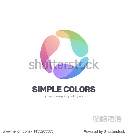 Vector logo design template. Simple colors._站酷海洛_正版图片_视频_字体_音乐素材交易平台_站酷旗下品牌