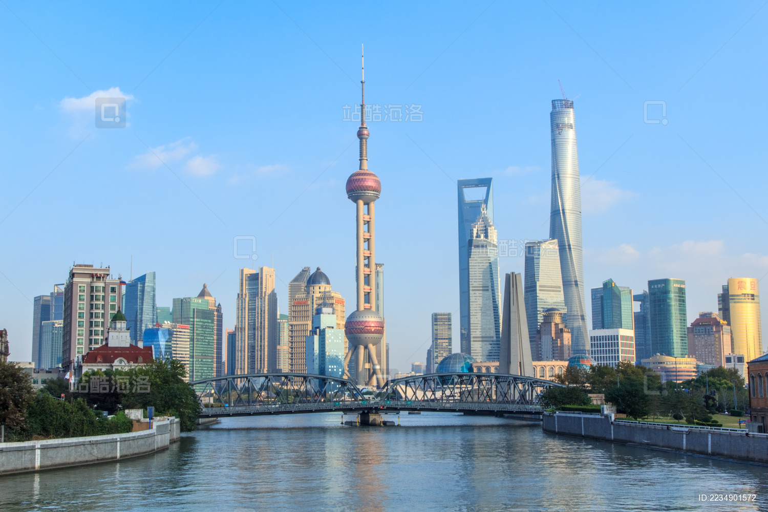 上海市黄浦江外滩陆家嘴都市建筑景观_站酷海洛_正版图片_视频_字体_音乐素材交易平台_站酷旗下品牌