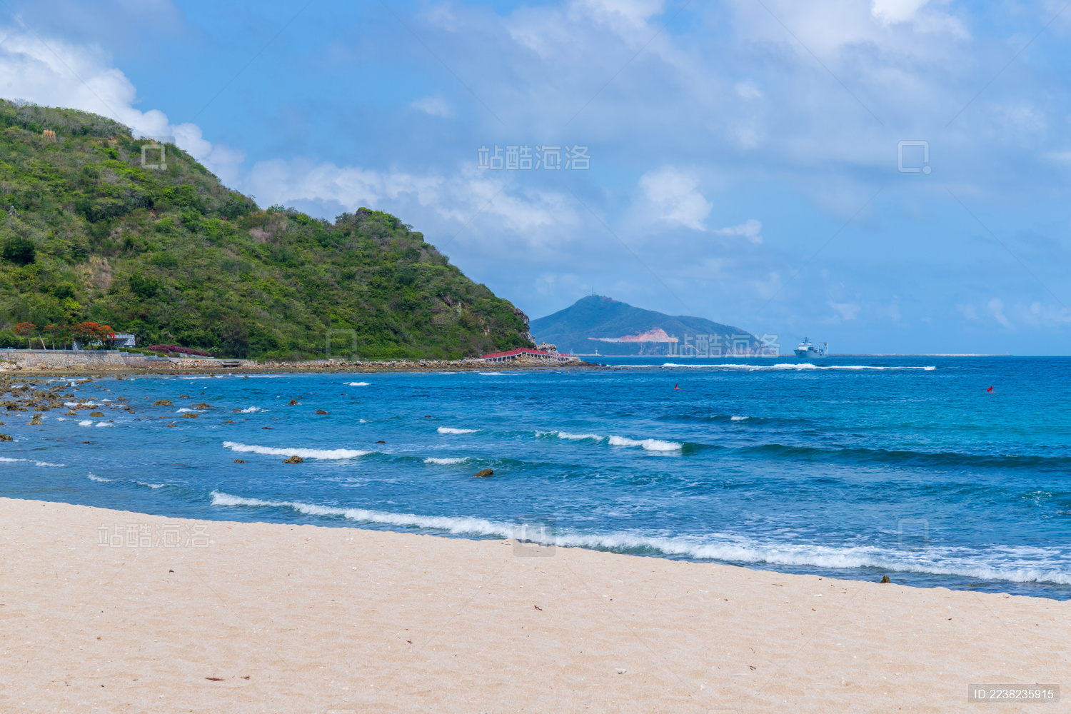 中国海南省三亚市小东海海景 站酷海洛 正版图片 视频 字体 音乐素材交易平台 站酷旗下品牌